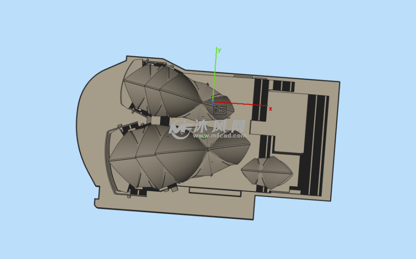悉尼歌剧院STL文件下载 - 机械设备3d打印模型 - 沐风创客云平台